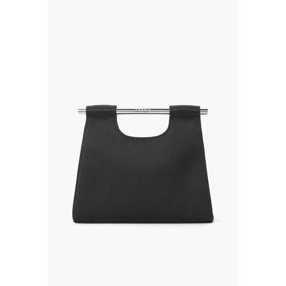 STAUD | Bags | New Staud Mar Mini Bag In Black Satin | Poshmark